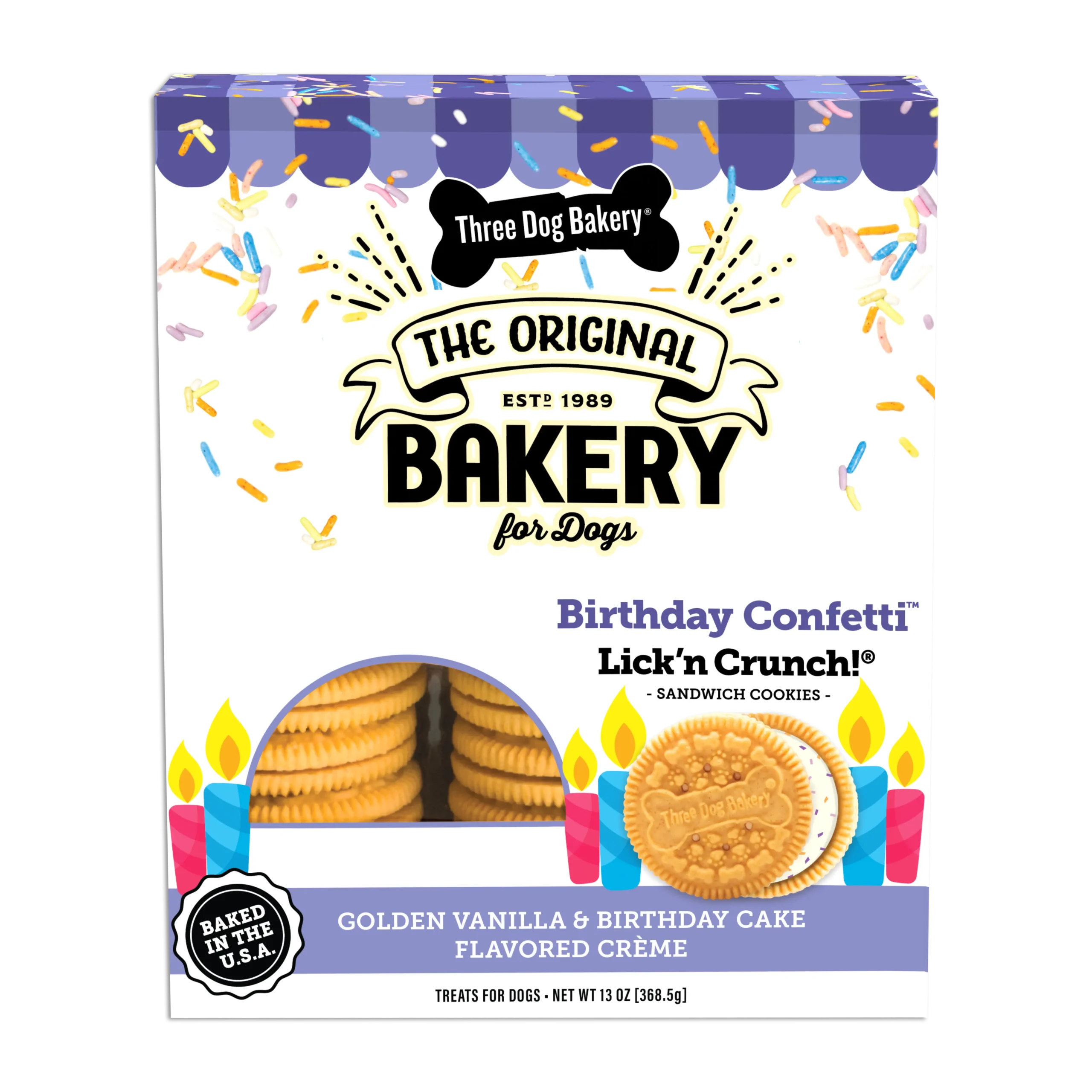 Birthday Confetti Lick'n Crunch!® - Three Dog Bakery