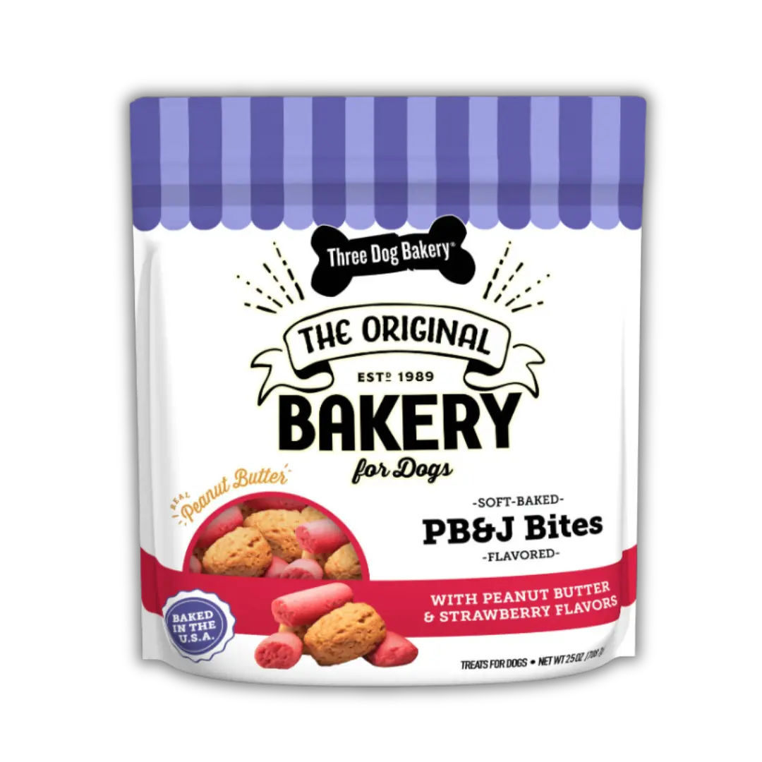 PB&J Bites®, 25oz - Three Dog Bakery